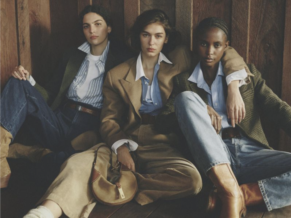 Polo Ralph Lauren Women Campaign Fall 2023 Lensed by Annemarieke Van ...