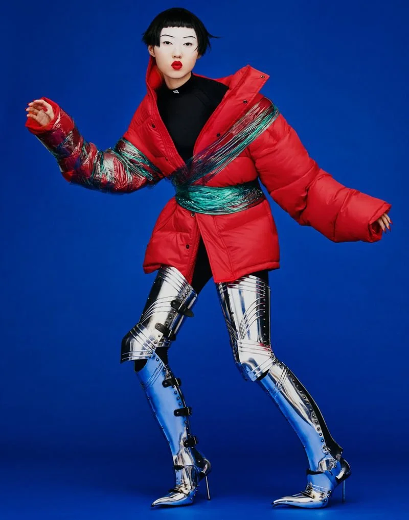 Jason Kim Flashes Chloe Tang in 'Puffers', for Grazia China December ...