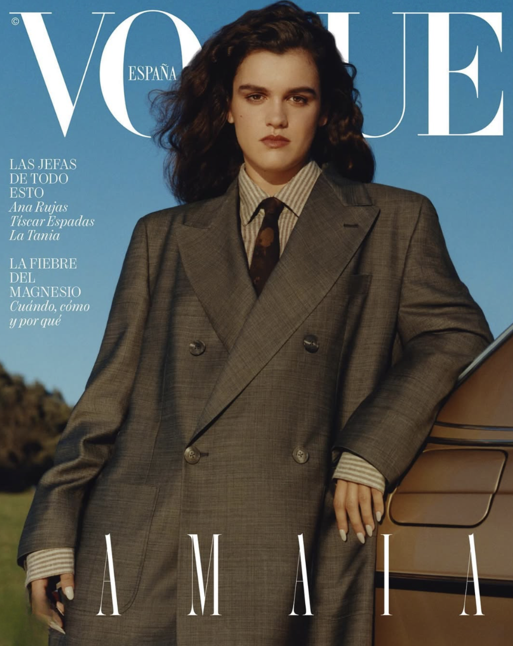 Music Artist Amaia Romero Covers Vogue España January 2025 — Anne of ...