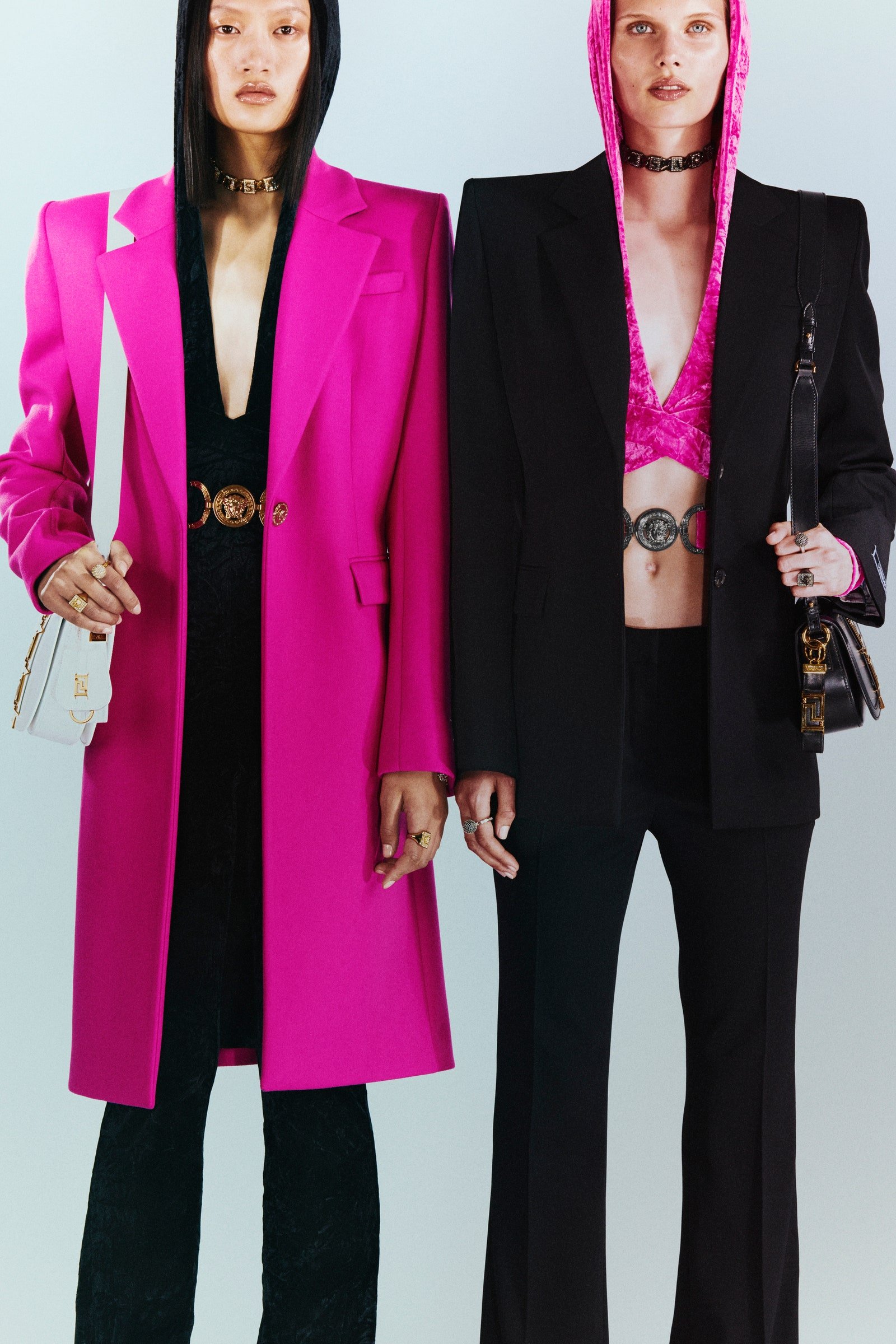 Versace Resort 2023: Rebellious, Impulsive Glam in Acid Colors — Anne ...