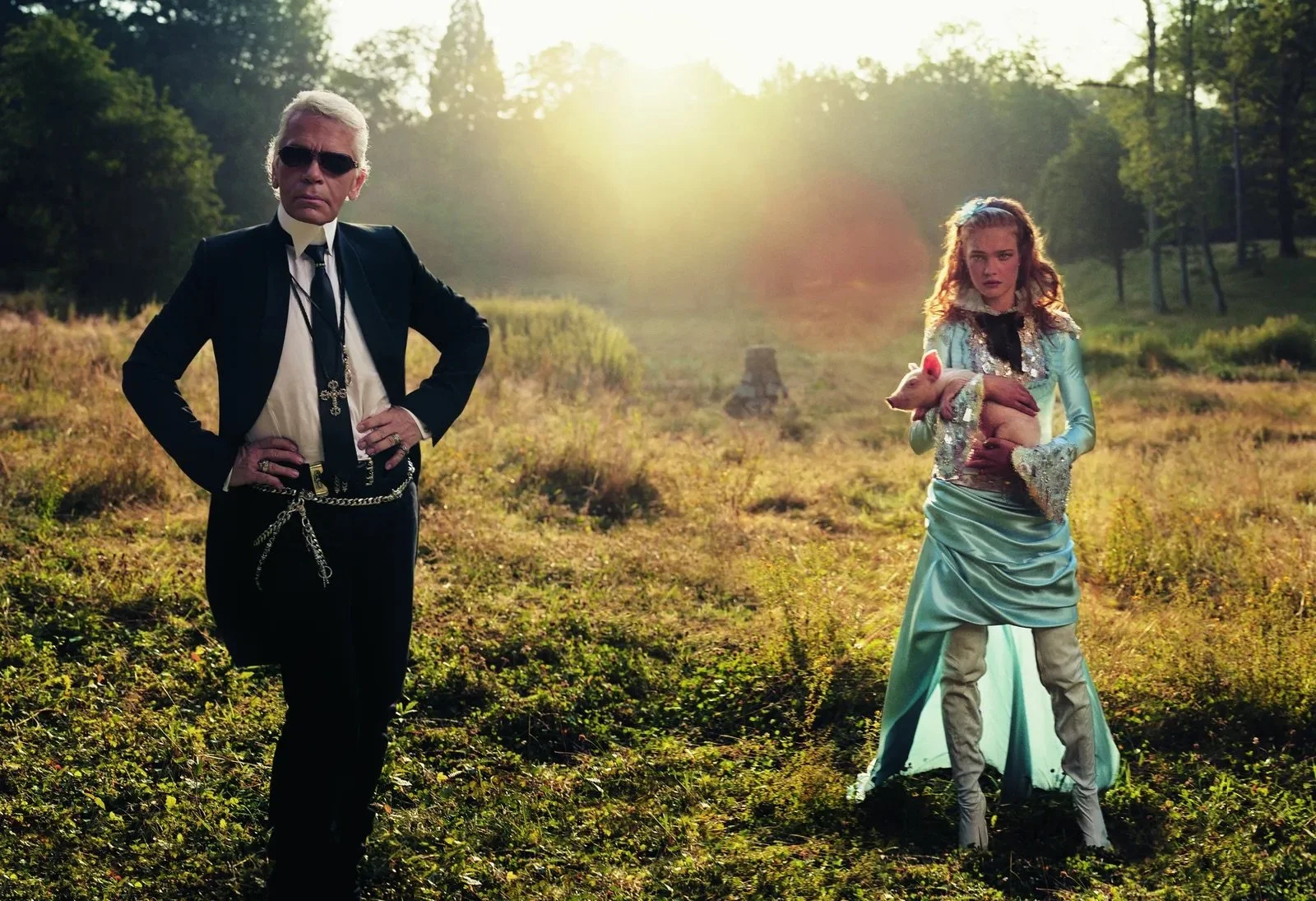 Natalia Vodianova 'Alice in Wonderland' by Annie Leibovitz for Vogue US ...