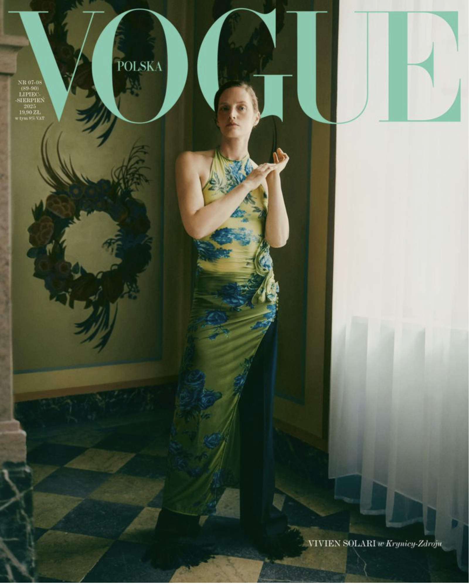 Vivien Solari Covers Vogue Poland July-August 2015 by Ina Levy — Anne ...