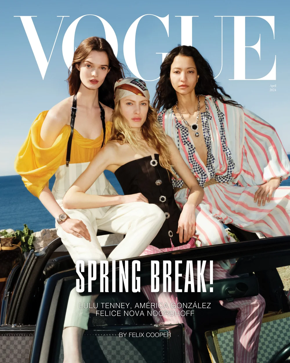América González, Felice Nova Noordhoff, Lulu Tenney Cover Vogue Hong ...