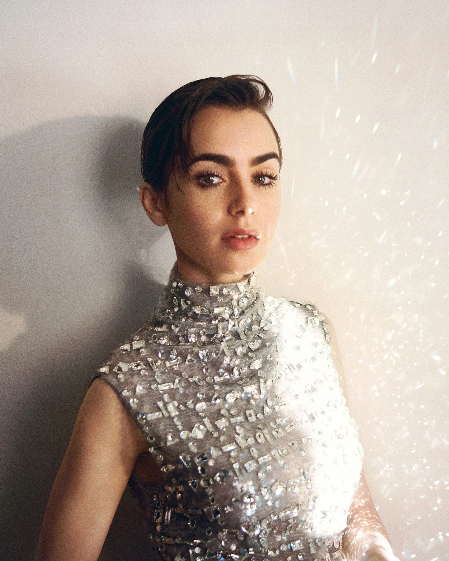 Lily Collins by Olivia Malone for Porter Magazine Dec. 12, 2022 — Anne ...