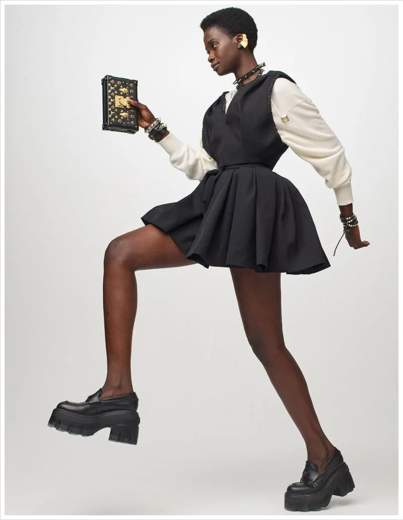 Fatou Jobe In Bold Style Lensed by Jason Kibbler in ELLE UK — Anne of ...