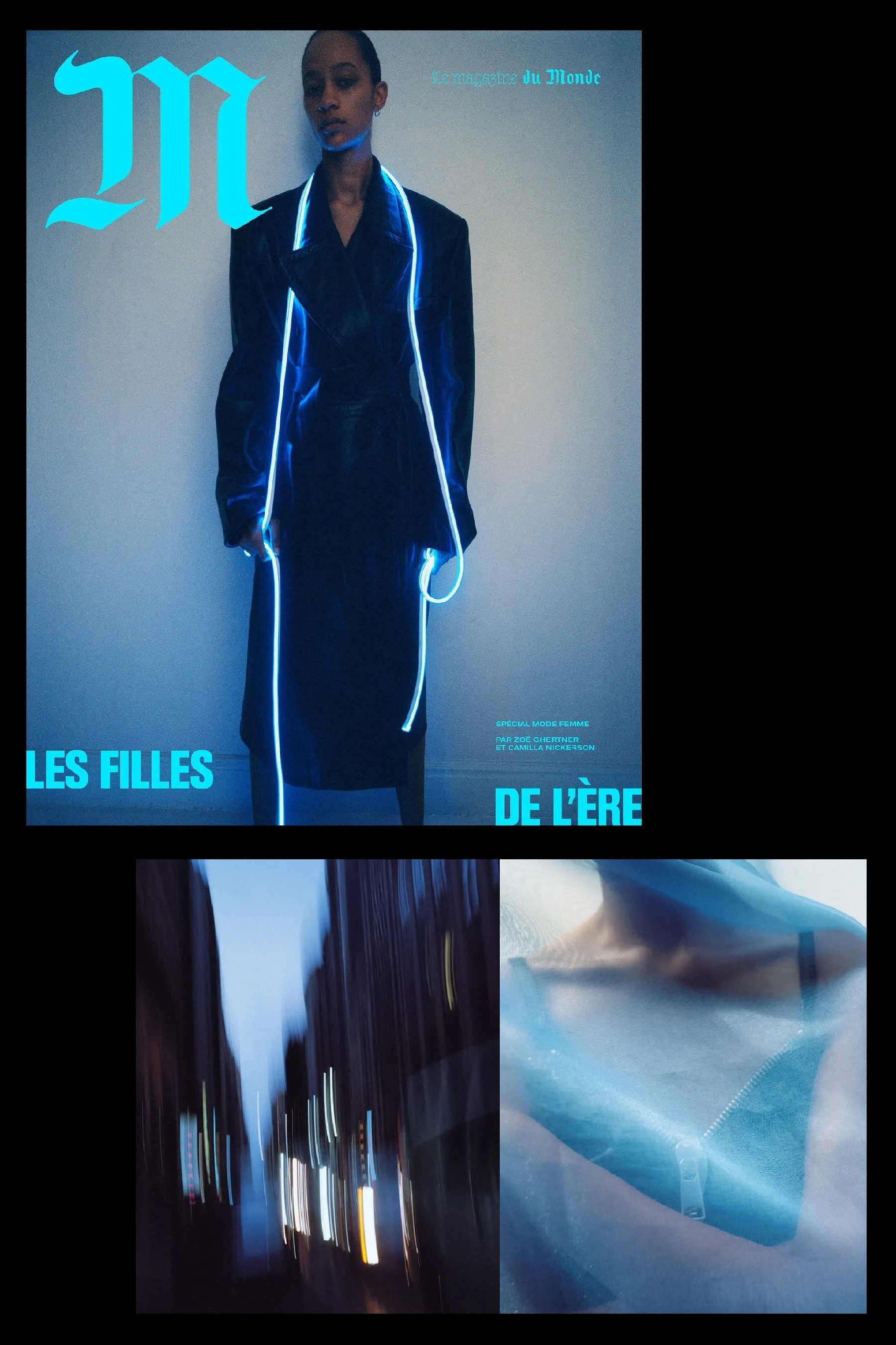 A Sci Fi Fall Style Vibe for Serena Forrest by Zoe Ghertner in M Le Magazine du Monde — Anne of ...