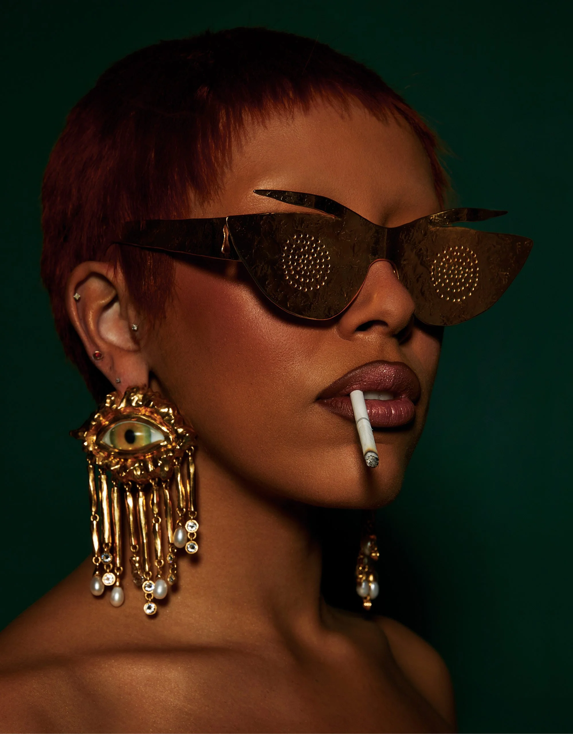 Doja Cat in L'Officiel Spring 2023 Global Art Issue by Greg Lotus ...