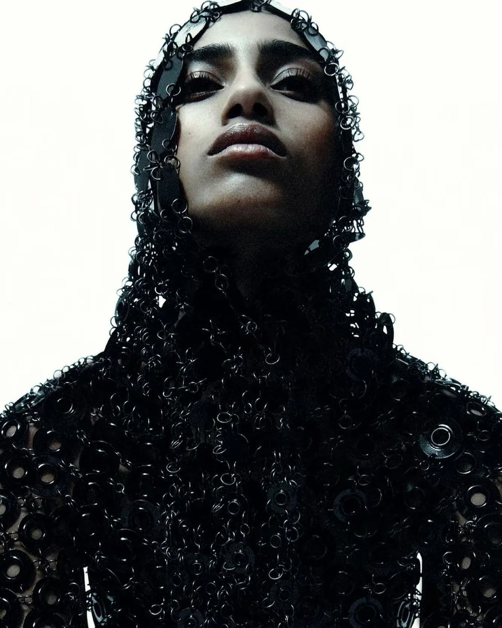 Imaan Hammam Covers Harper's Bazaar France May 2023 by Robin Galiegue ...