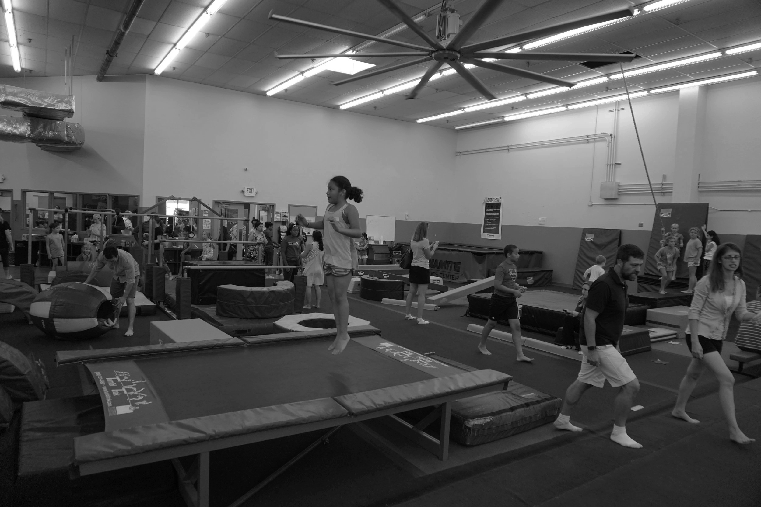 open gyms — Dynamite Gymnastics Center