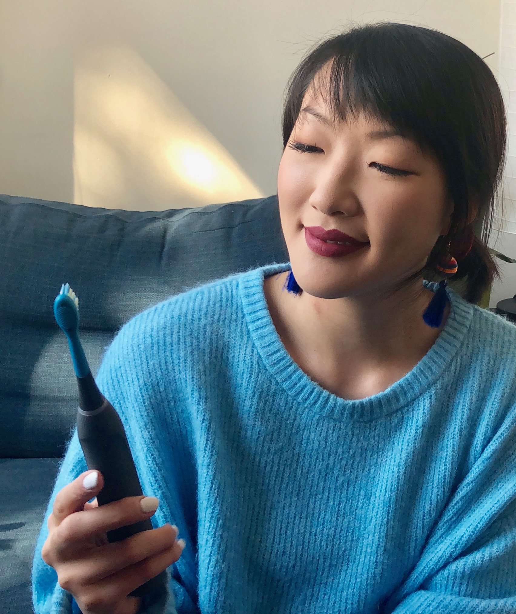 Smile Brilliant: cariPRO Electric Toothbrush Review — ella yvonne