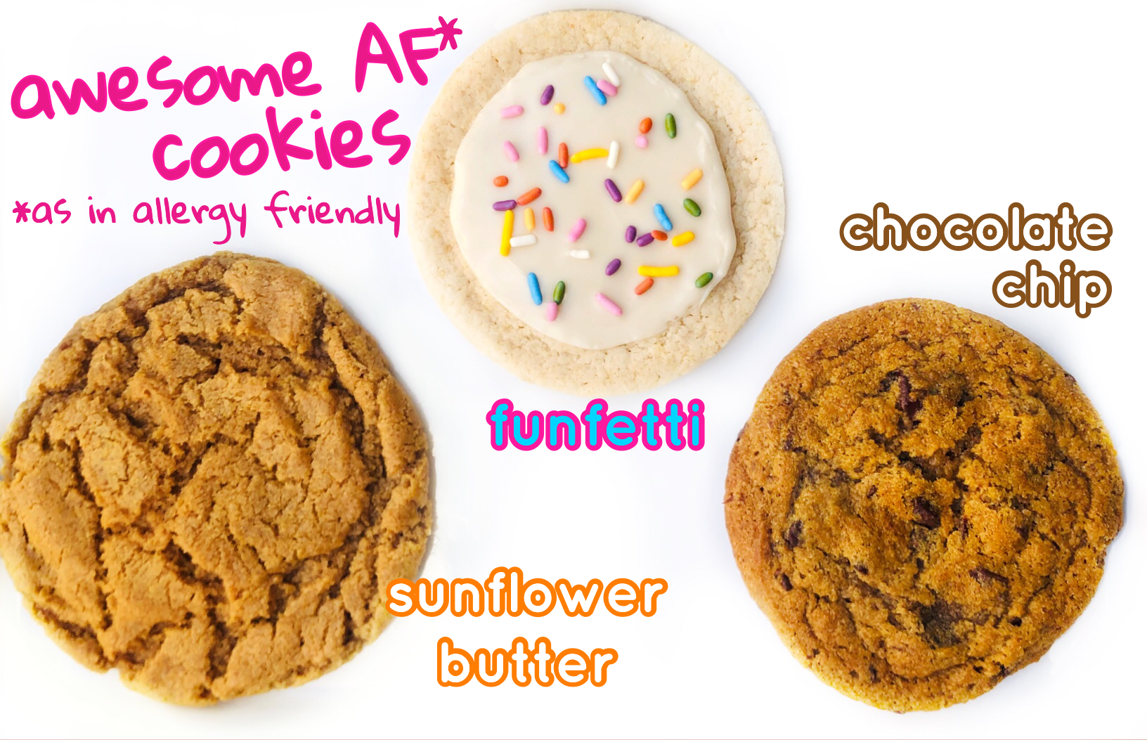 Awesome Bites Co.— Gluten Free Awesome AF* Cookies