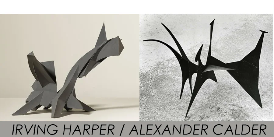 Irving Harper Paper Sculptures — ARTIFACTUAL HISTORY® APPRAISAL