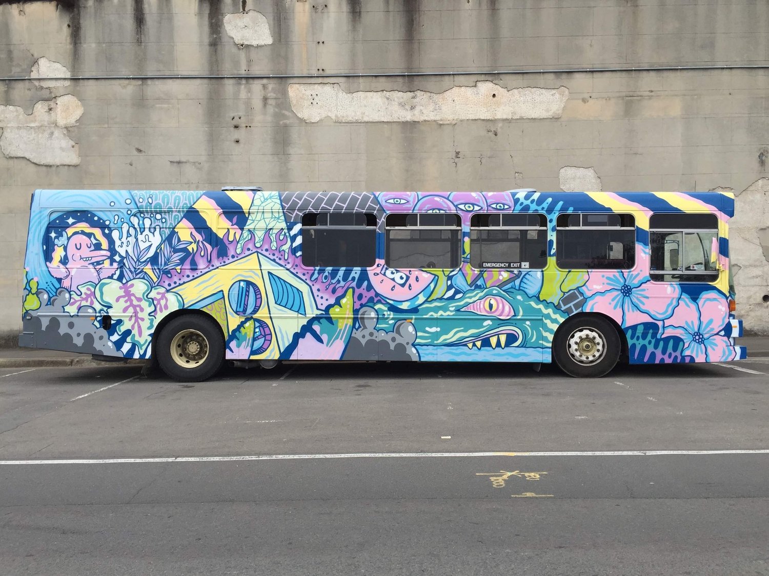 Blue Party Bus — Bangin Bus Tours