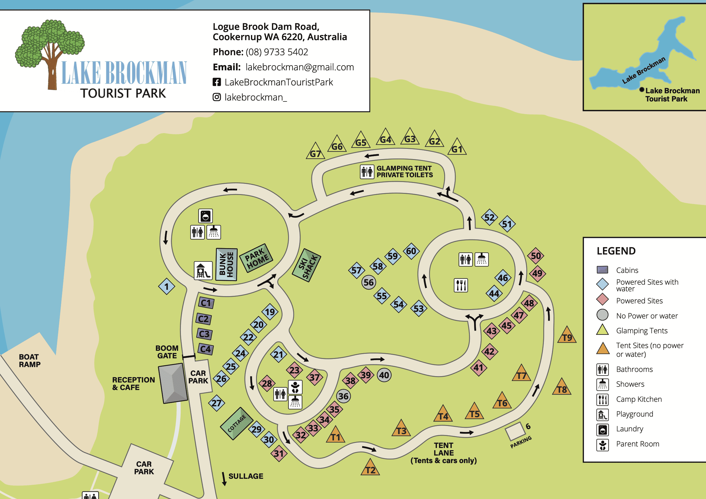 Cabins — Lake Brockman Tourist Park