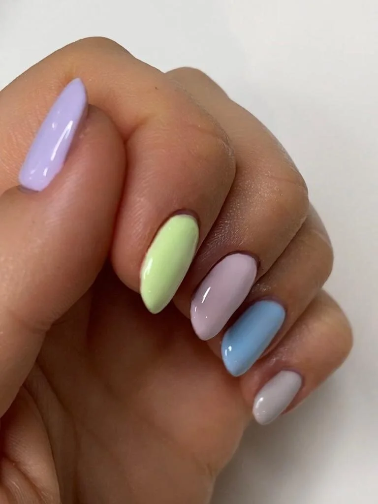Mini Egg Nails For Easter - Step By Step Guide
