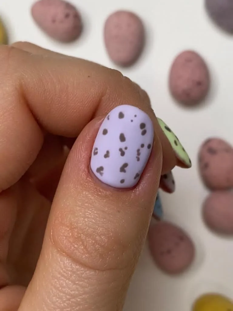 Mini Egg Nails For Easter - Step By Step Guide
