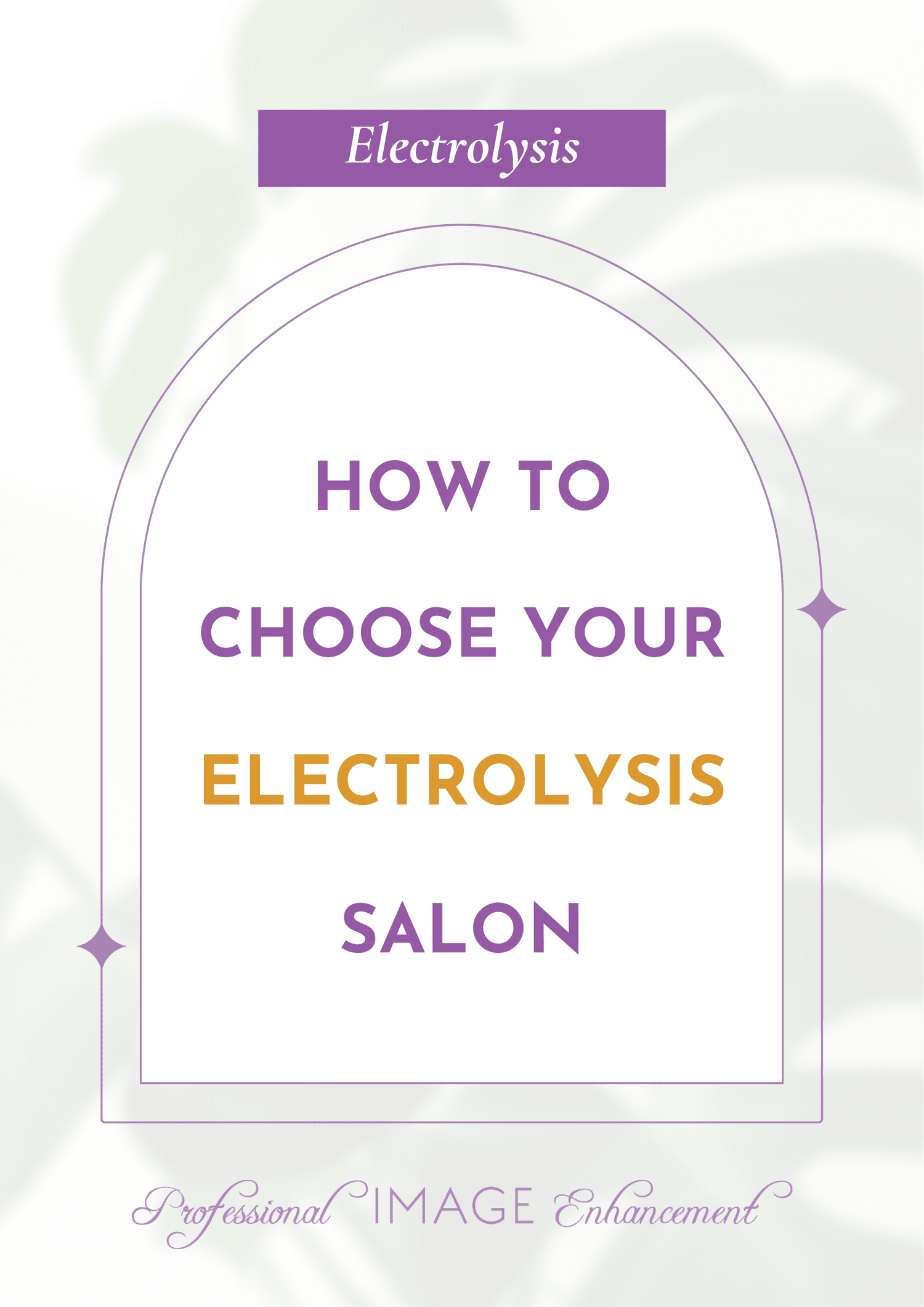 Professional Image Enhancement: Skin Care & Electrolysis— How to choose ...