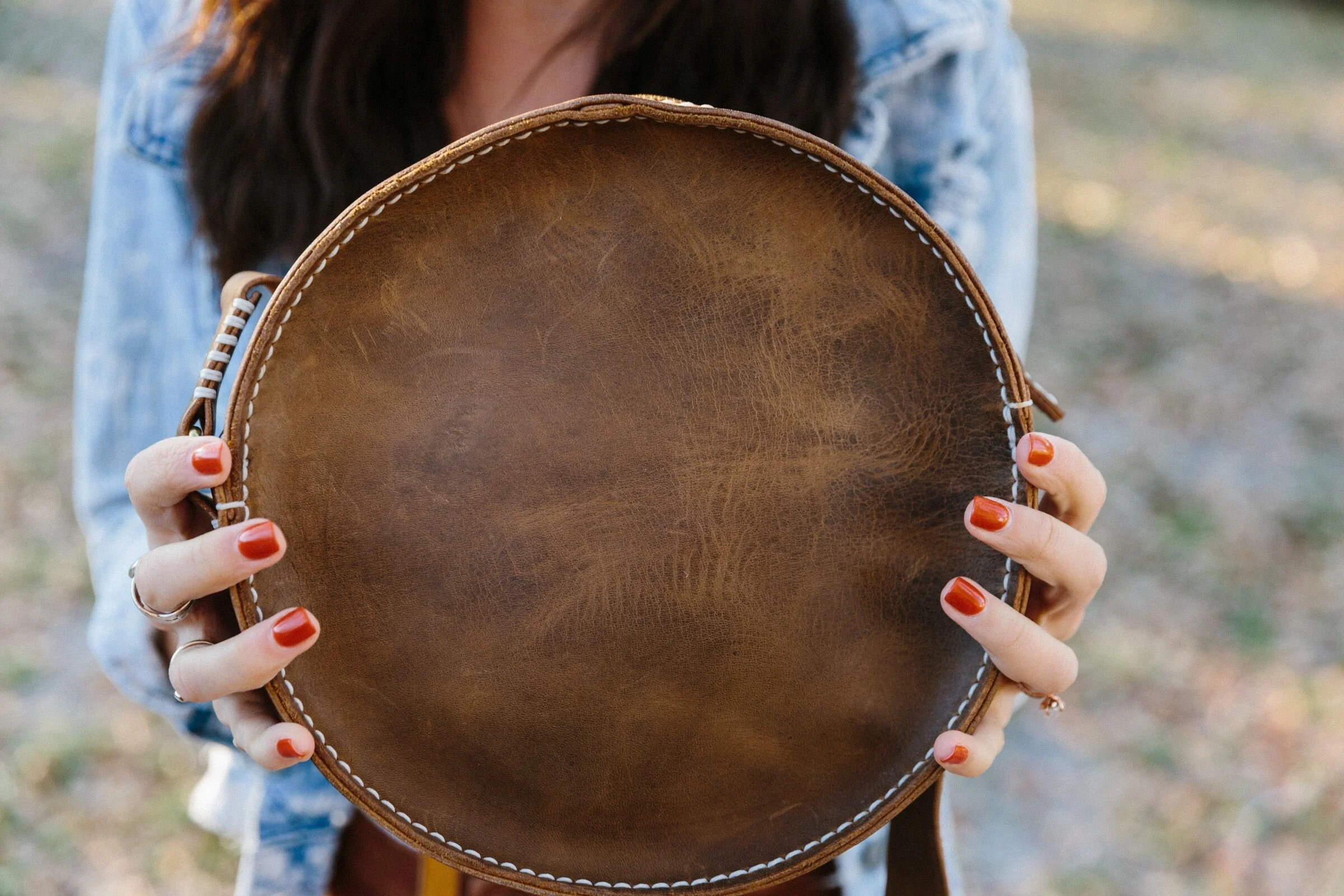 River Round Bag (Old Town) — Hillstreet Leather Works