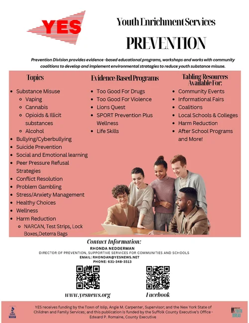 Prevention Services — Youth Enrichment Services