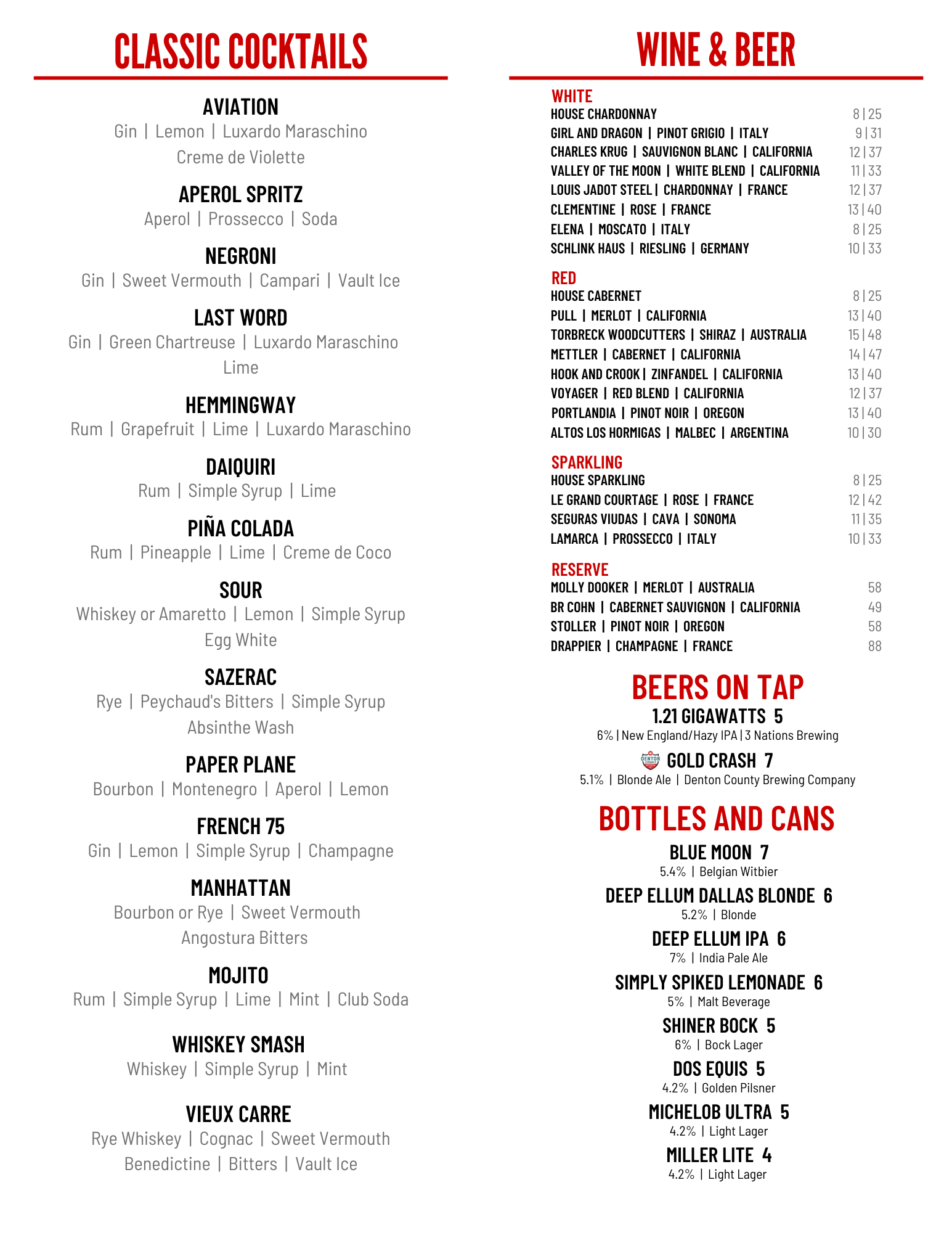 940's Kitchen & Cocktails