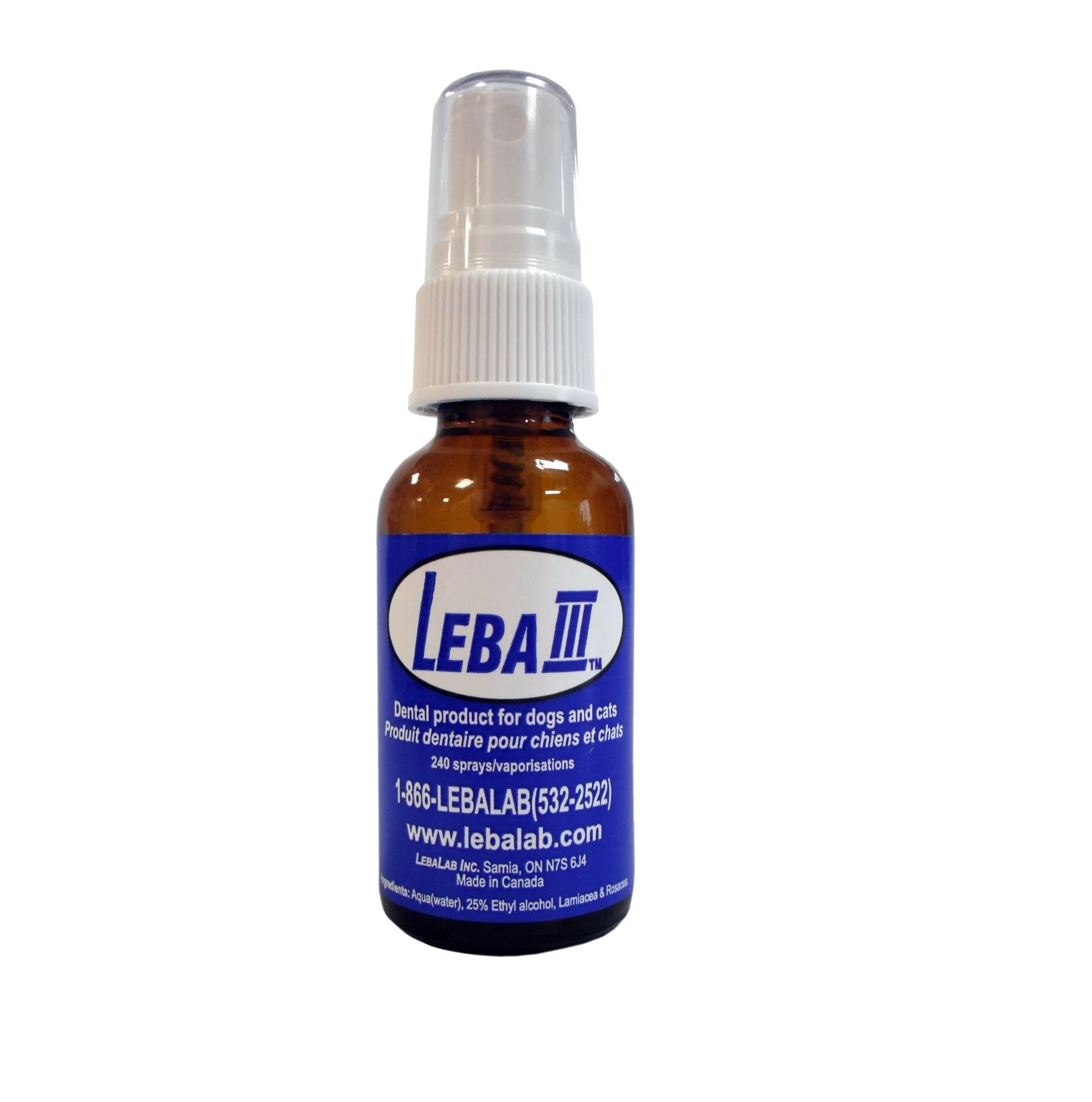 Leba III Dental Spray — shop.moderndogmagazine.com Modern Dog Shop