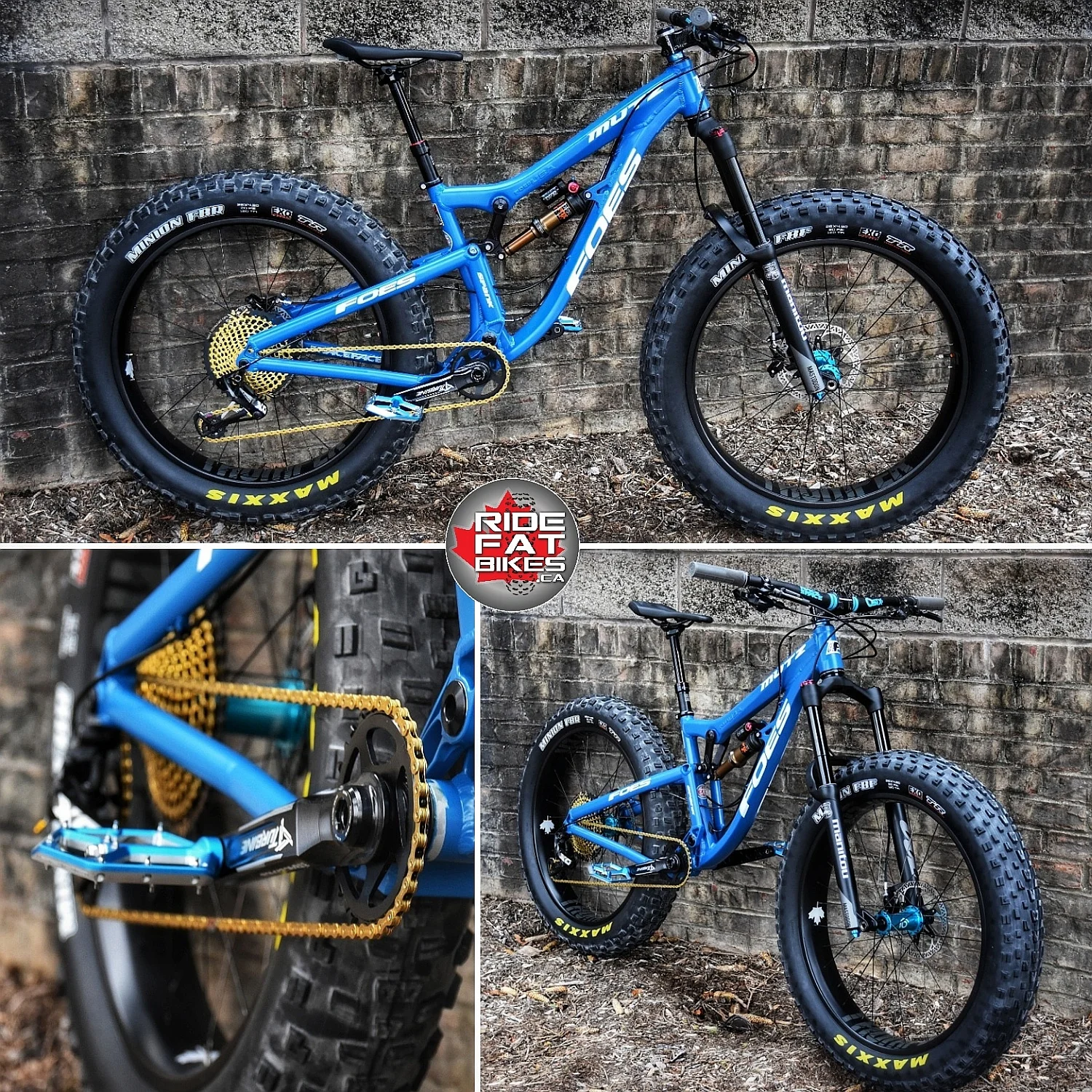 FOES RACING - MUTZ v3 Fat bike - Made in USA — RideFATbikes.ca