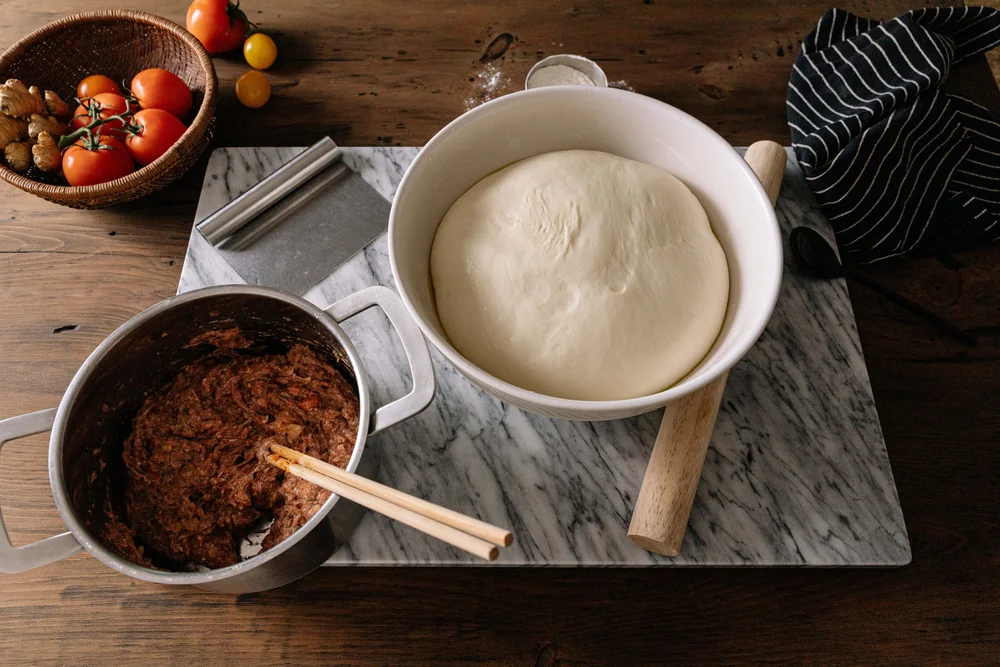 Pork and Tomato Steamed Buns — SOPHIA HSIN PHOTOGRAPHY