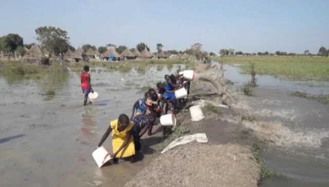 Flooding in Old Fangak — South Sudan Medical Relief