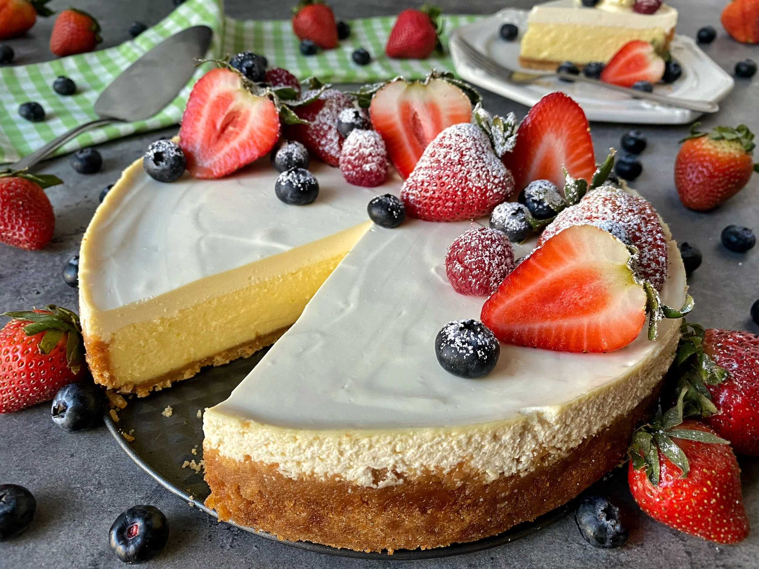 THREE CITIES OF SPAIN CHEESECAKE — SPOON & SWALLOW