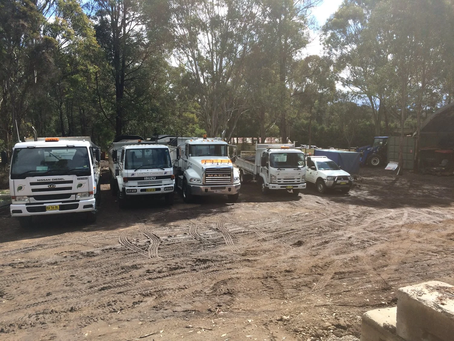 Plant Hire — Lamond Contracting