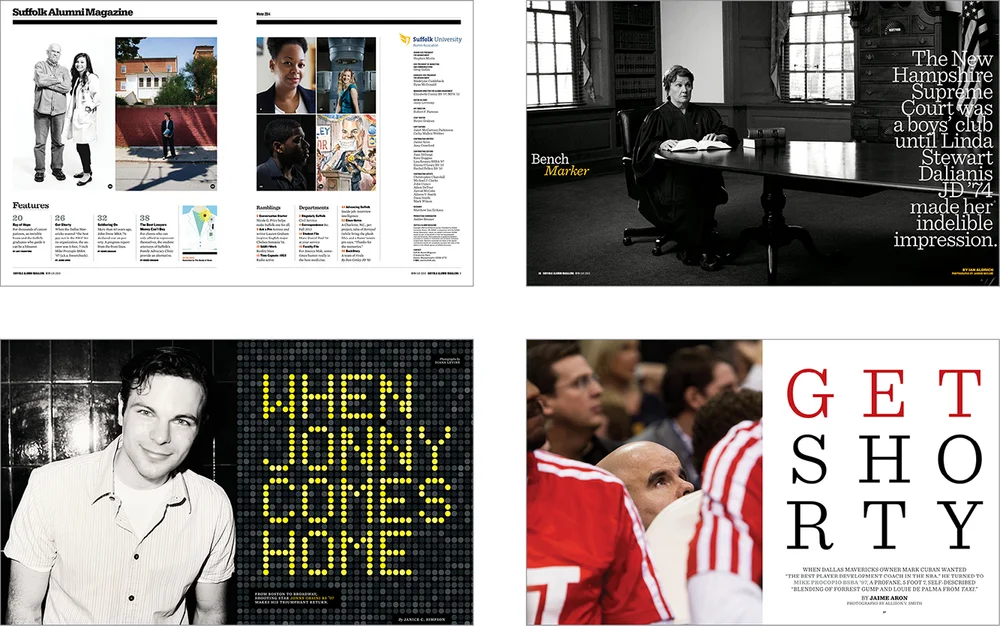 Suffolk University Magazine — Seven Elm | A Full-Service Creative Agency