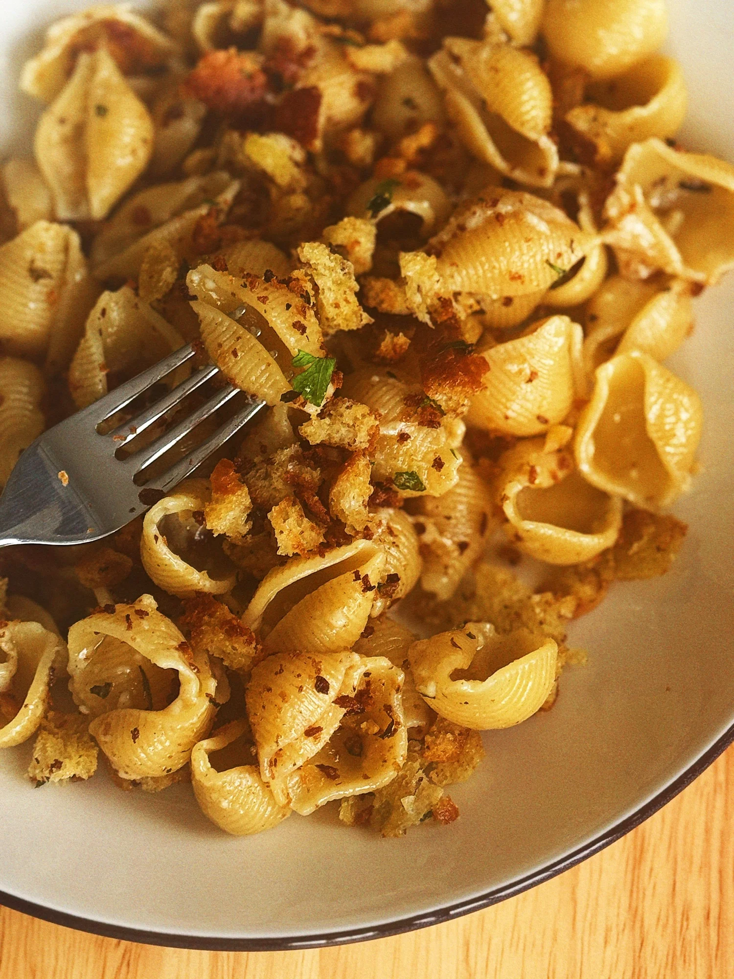 Midnight Pasta with Garlic Bread Crumbs — Anna Francese Gass - Culinary ...