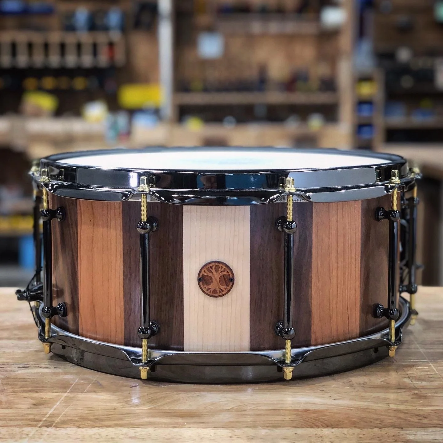 Customizable Tri-Wood Stave Snare — Philadelphia Drum Company