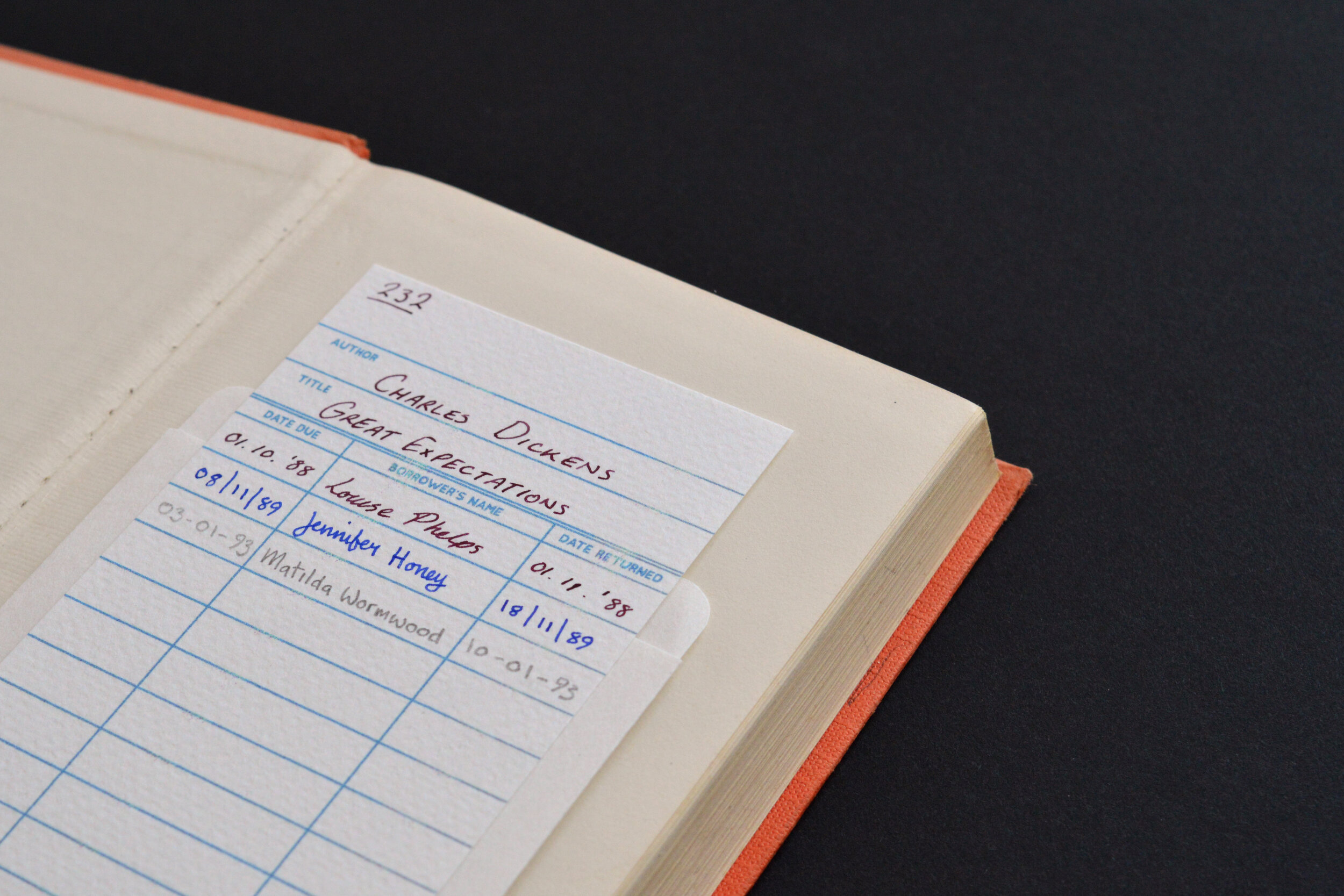 Graphic Props / Library Card inspired by Matilda — One Curious Chip