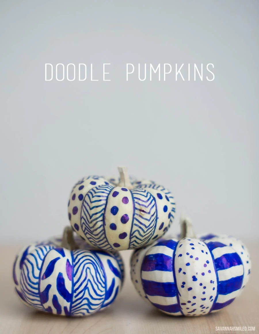Doodle Pumpkins — Savannah by Season