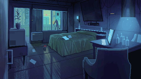 Pixel Art Background Gif