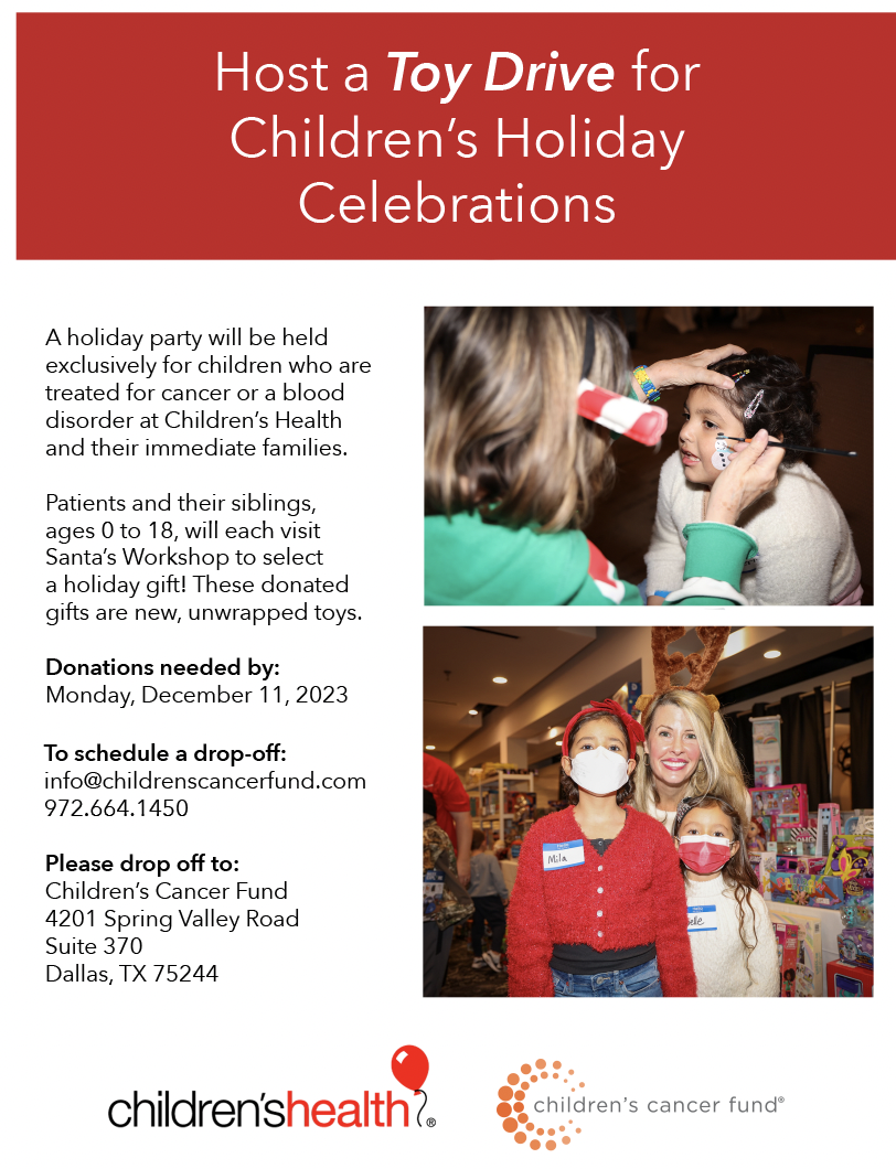 Patient Holiday Party — Children's Cancer Fund