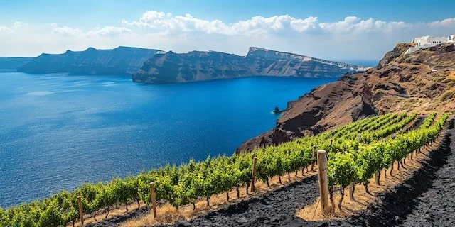 Santorini’s Sun-Kissed Wines from Its Star Grape: Assyrtiko — K&L Wines ...