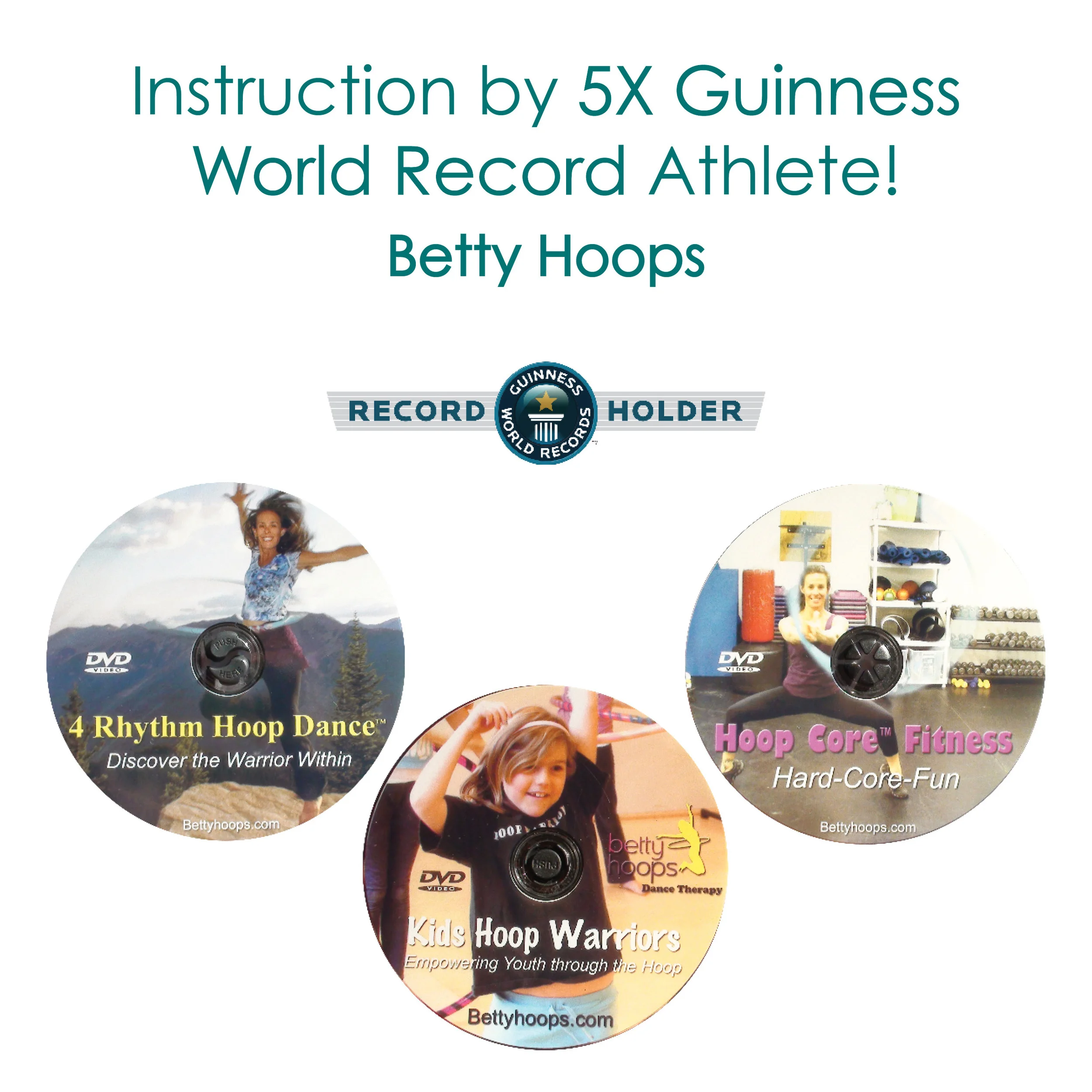 Shop Weighted Hula Hoops & dvds — Betty Hoops