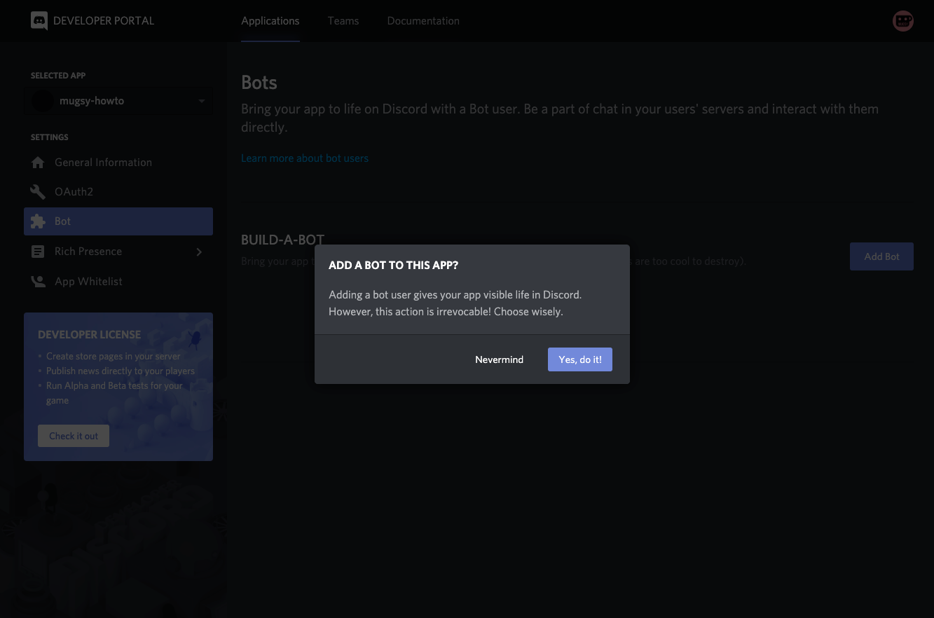 Custom Integrations Tutorial Mugsy
