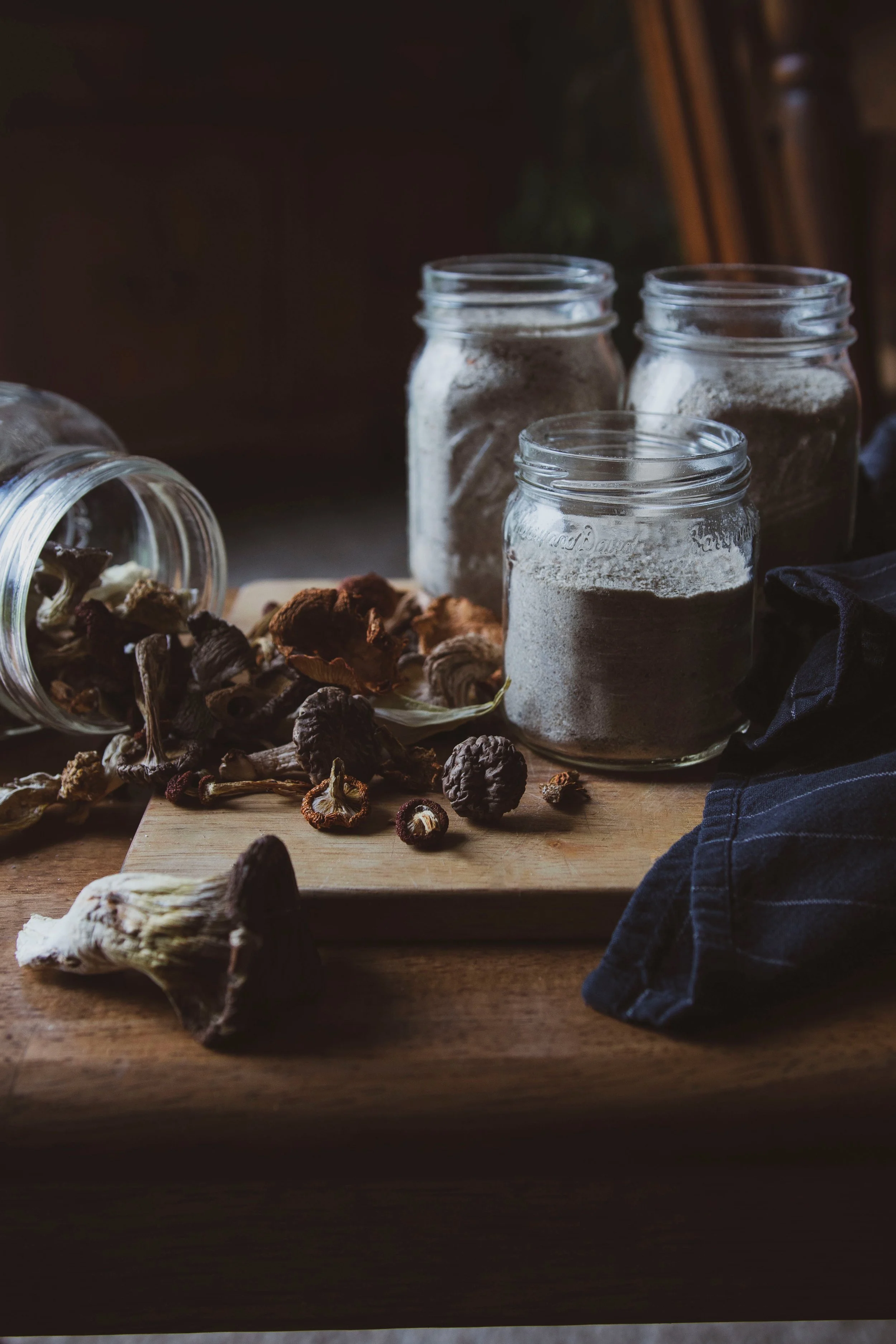 Mushroom Seasoning Salt — a wooden nest