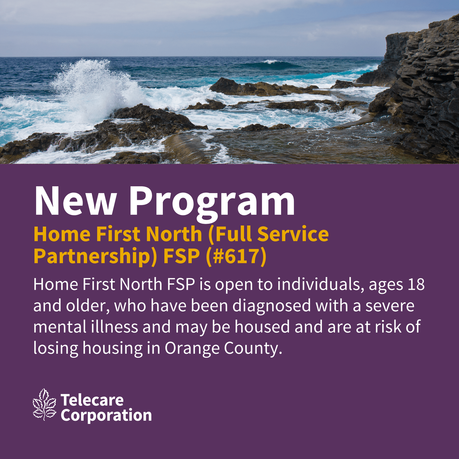 Home First North FSP Is Now Open! — Telecare