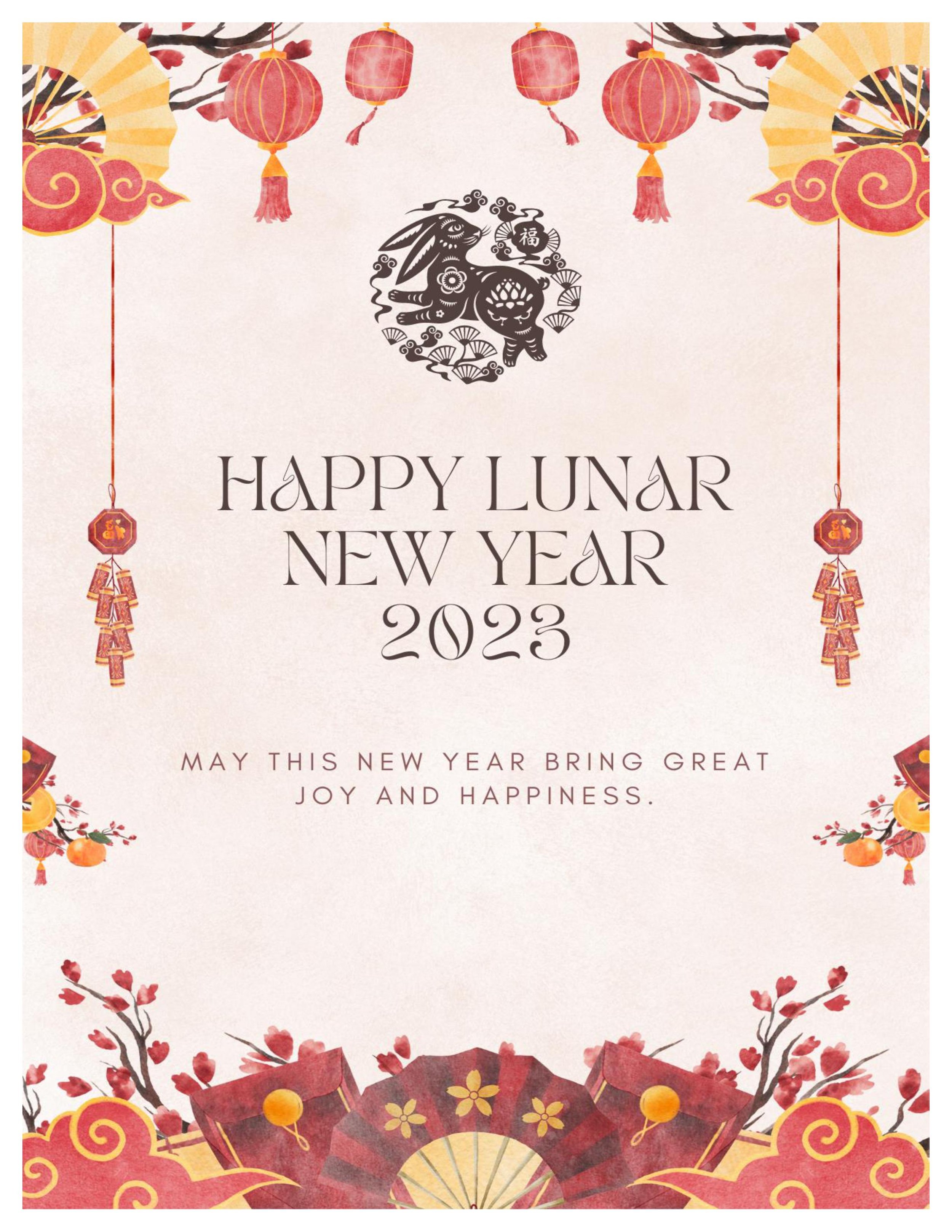 Happy Lunar New Year 2023 From Telecare SOAR! — Telecare