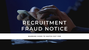 Recruitment Fraud — Telecare