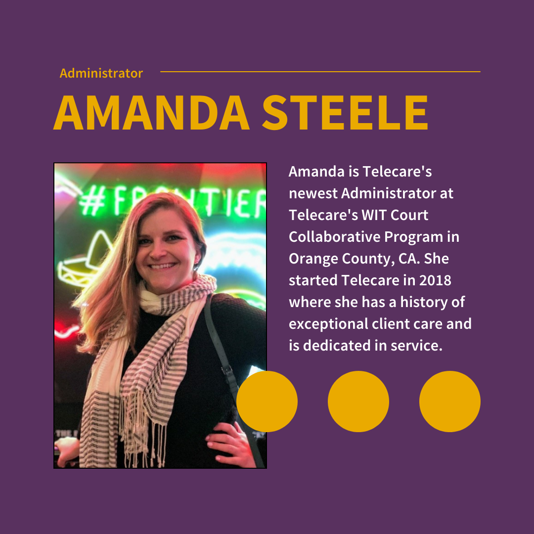 Congratulations Amanda Steele, WIT's New Administrator! — Telecare