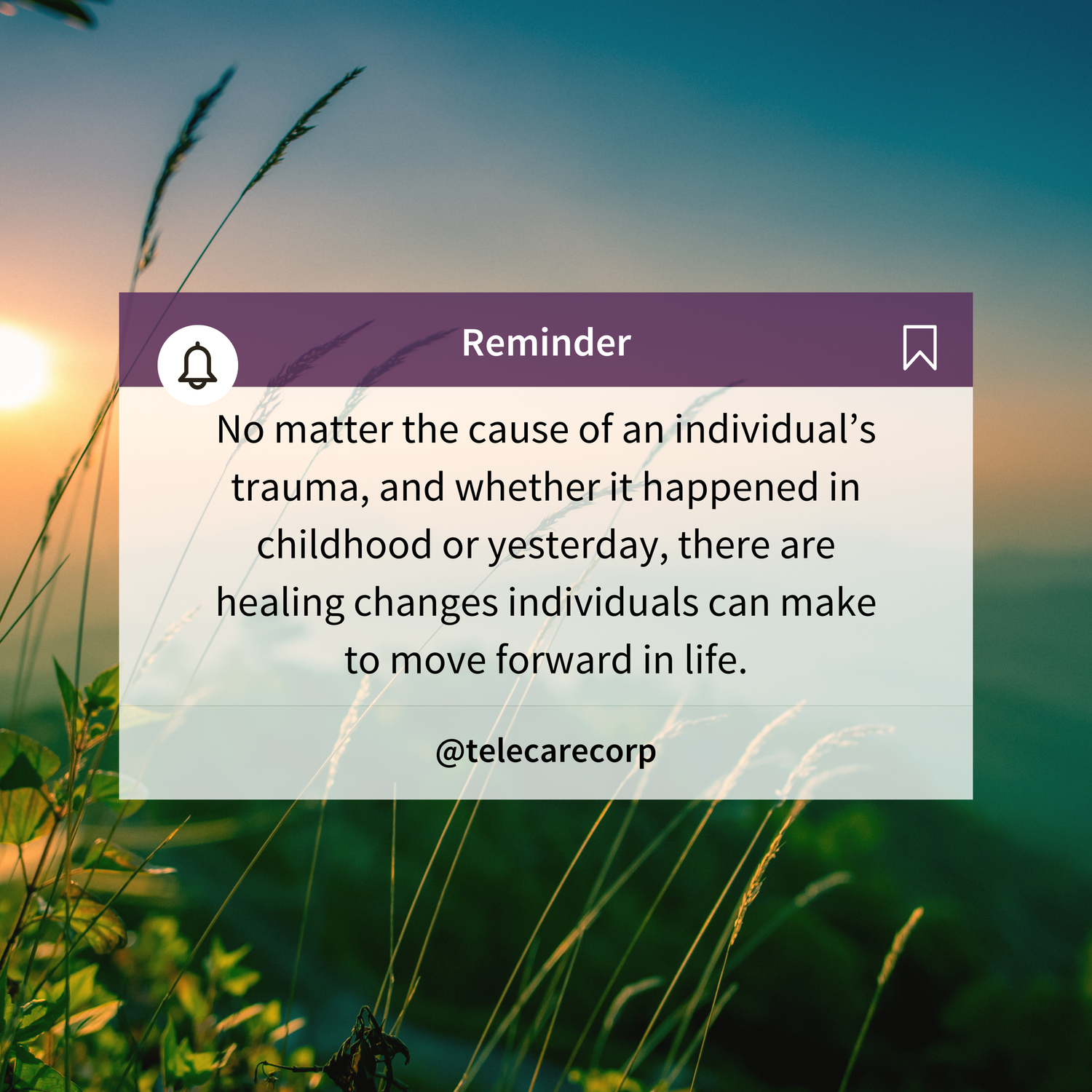 RCCS Tidbit of the Month: Trauma-Informed Care — Telecare