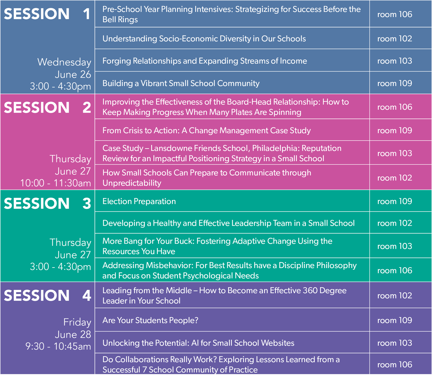 NSSC 2024 — National Small Schools Conference