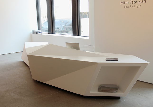 CRYSTALLINE INTERLOCKING DESK 2012 — Hariri & Hariri Architecture