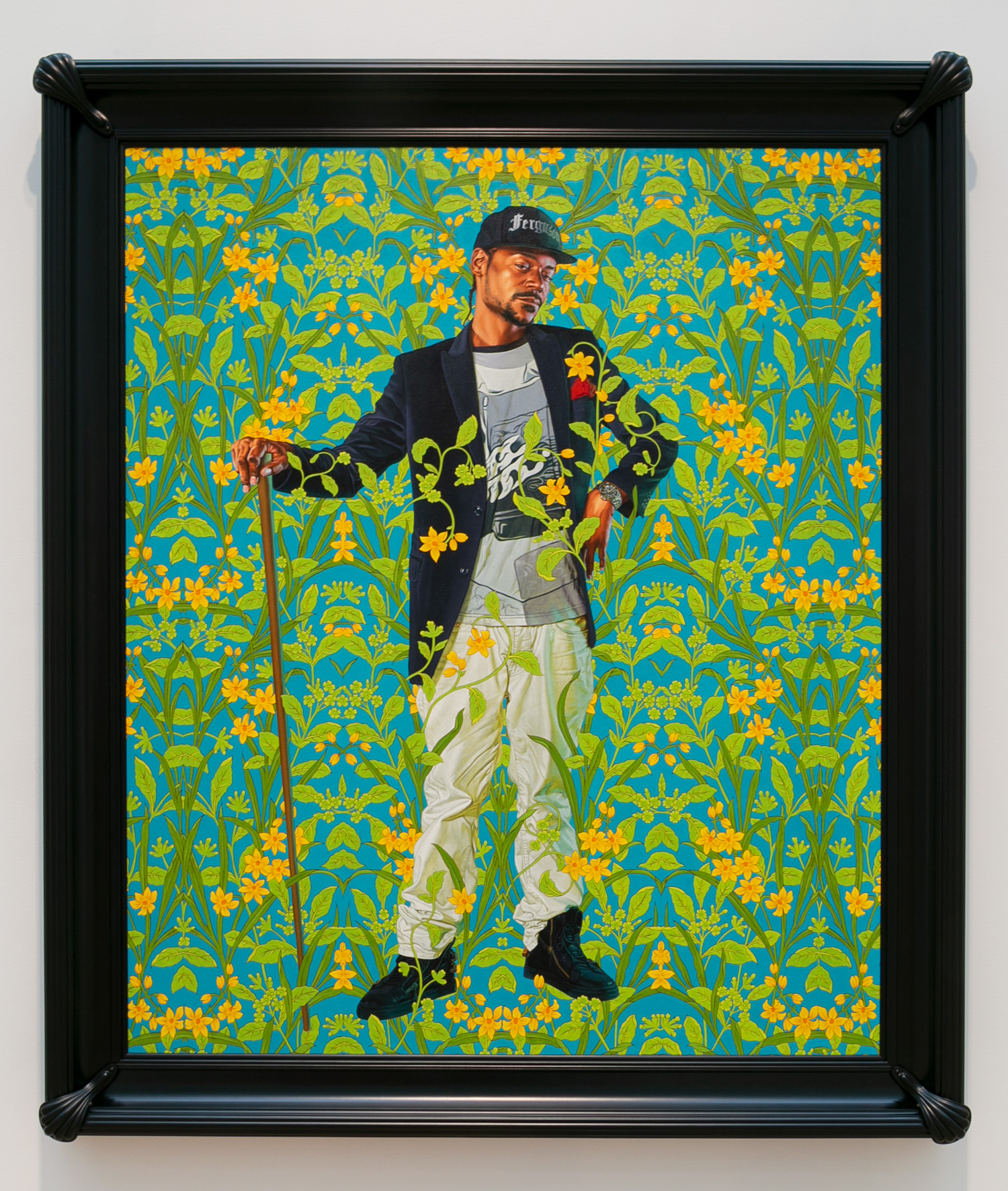 Nella sua ultima serie Kehinde Wiley arricchisce d'ornamenti i corpi e ...