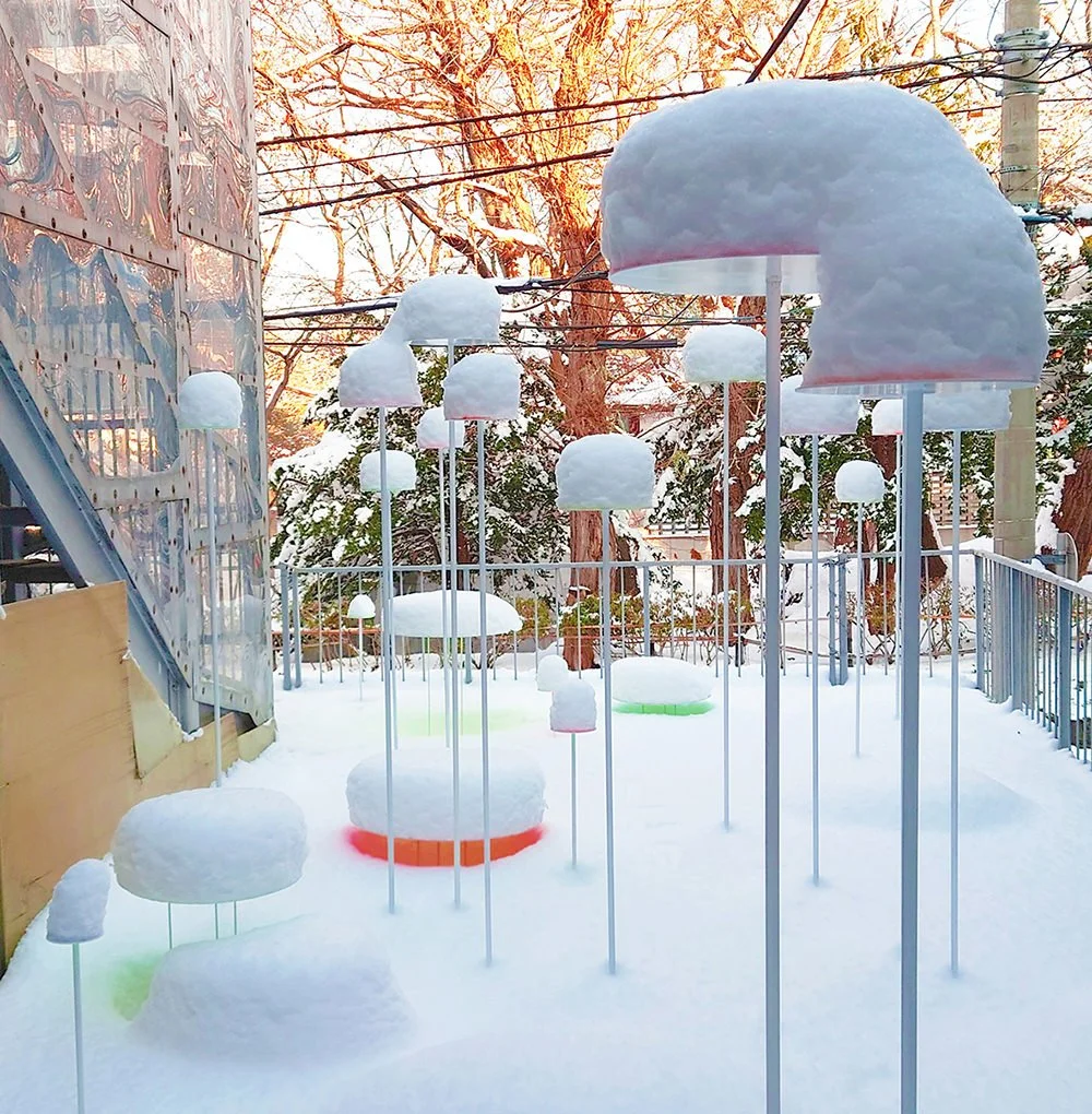 In Snow Pallet16 di Toshihiko Shibuya la neve è una festa di colori ...